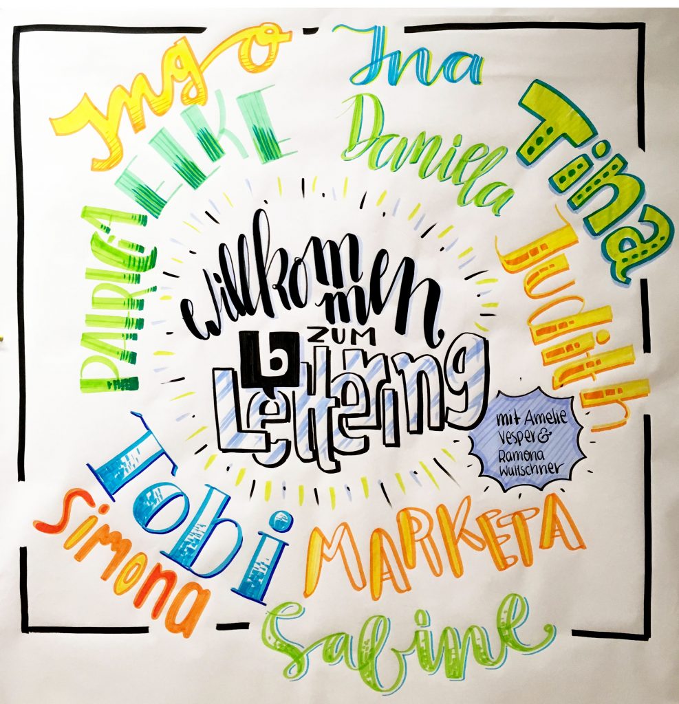 Lettering online lernen – wie geht das? - bikablo